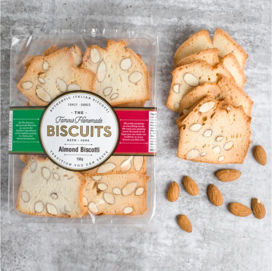 Famous Biscuits Almond Biscotti 150g – The Prickly Pineapple