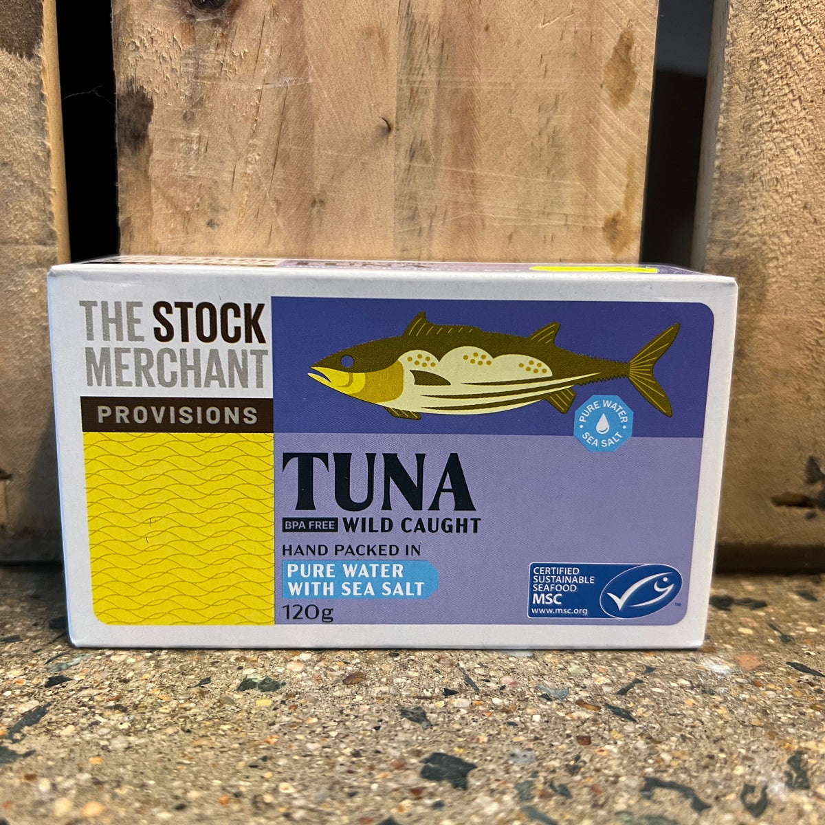 The Stock Merchant Tuna in Pure Water with Sea Salt 120g – The Prickly ...