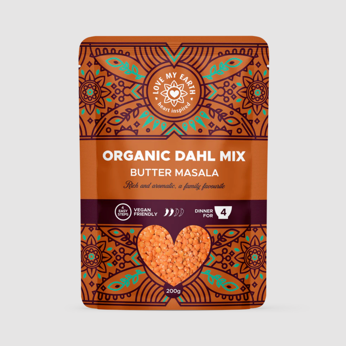 Love My Earth Organic Dahl Mix Butter Masala 200g – The Prickly Pineapple