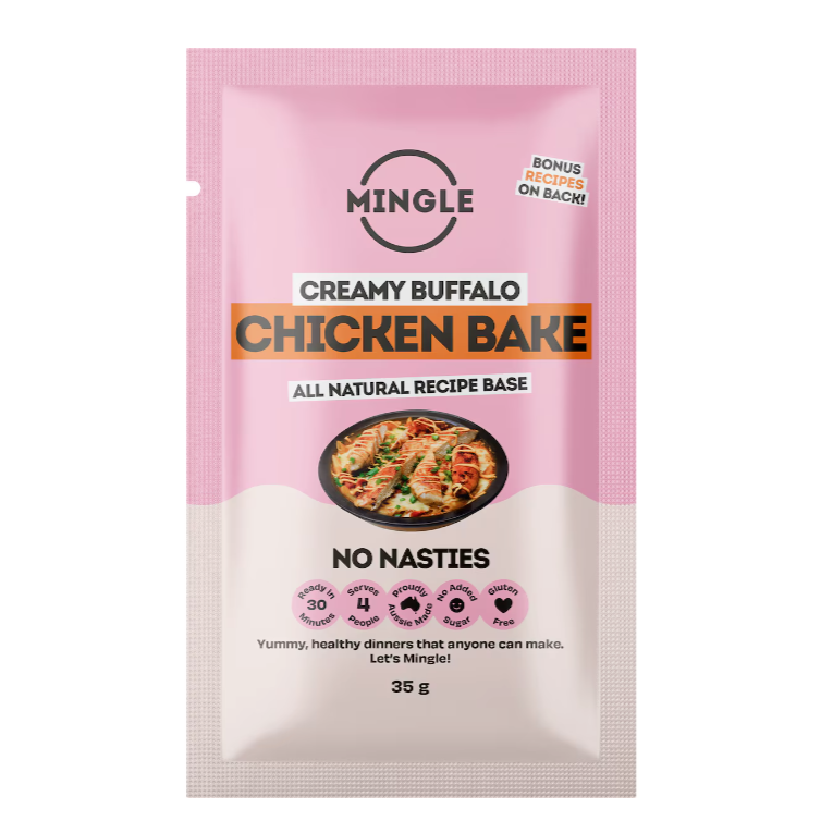Mingle Creamy Buffalo Chicken Bake 30g – The Prickly Pineapple