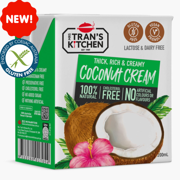 Mrs Trans Kitchen Coconut Cream 200ml – The Prickly Pineapple
